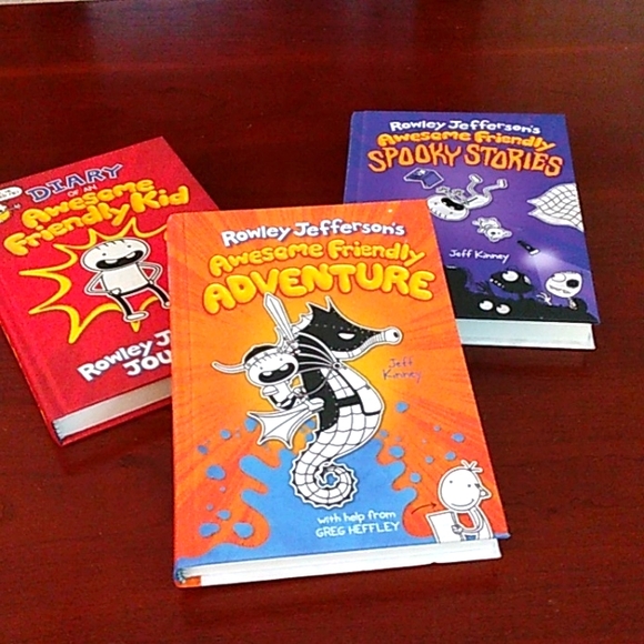 Amulet Books | Other | Set Of 3 Rowley Jefferson Hardcover Books For ...